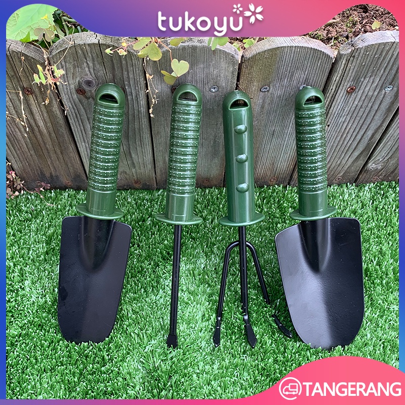 Jual Alat Berkebun Set/Garden Tool Set/Sekop Taman Mini 4 In 1/Alat ...