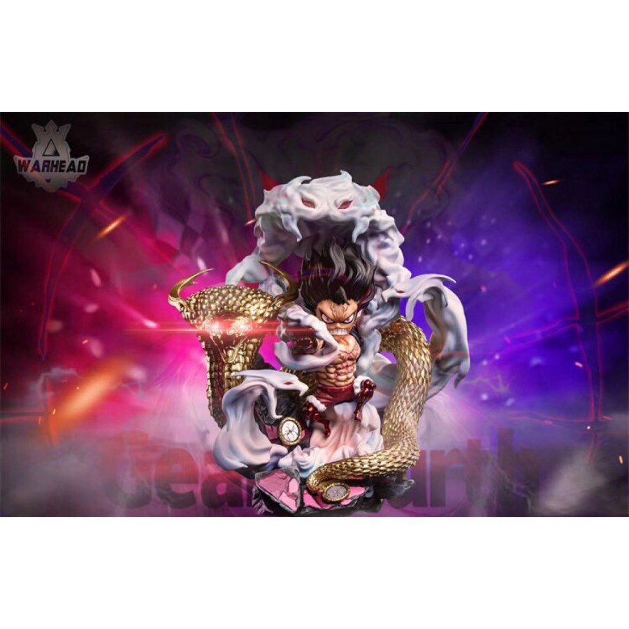 Jual Resin One Piece WCF Luffy Gear 4 Snakeman Deluxe ver By Warhead ...