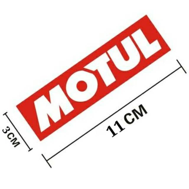 Jual CUTTING STICKER MOTUL | BAHAN VINYL WATERPROOF | HIGH QUALITY ...