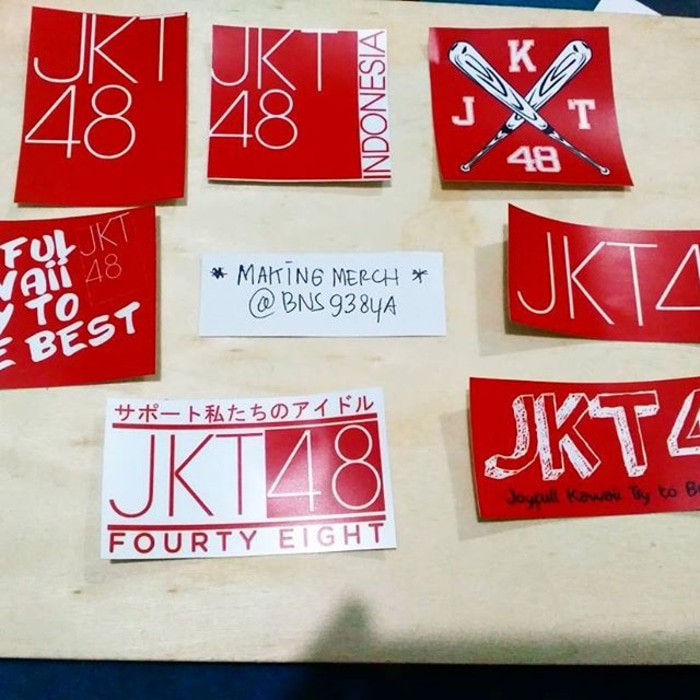 Jual STICKER VINIL IDOL JKT48 | Shopee Indonesia