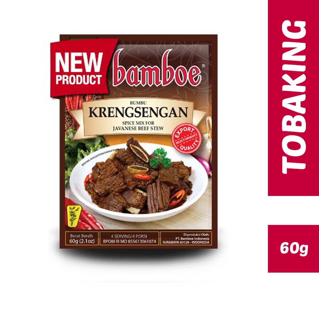 Jual Bamboe bumbu krengsengan daging ayam instan | Shopee Indonesia