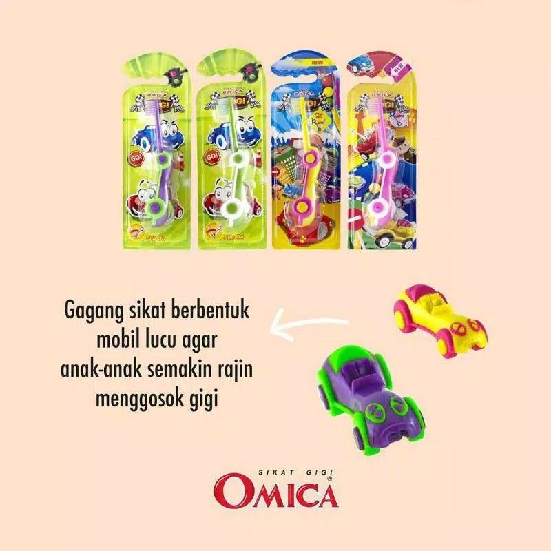 Jual Omica Sikat Gigi Anak | Dewasa | Tooth Brush Omica 600 | Omica ...