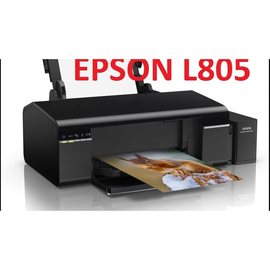 Jual EPSON L805 Photo Ink Tank Wireless Printer | Shopee Indonesia