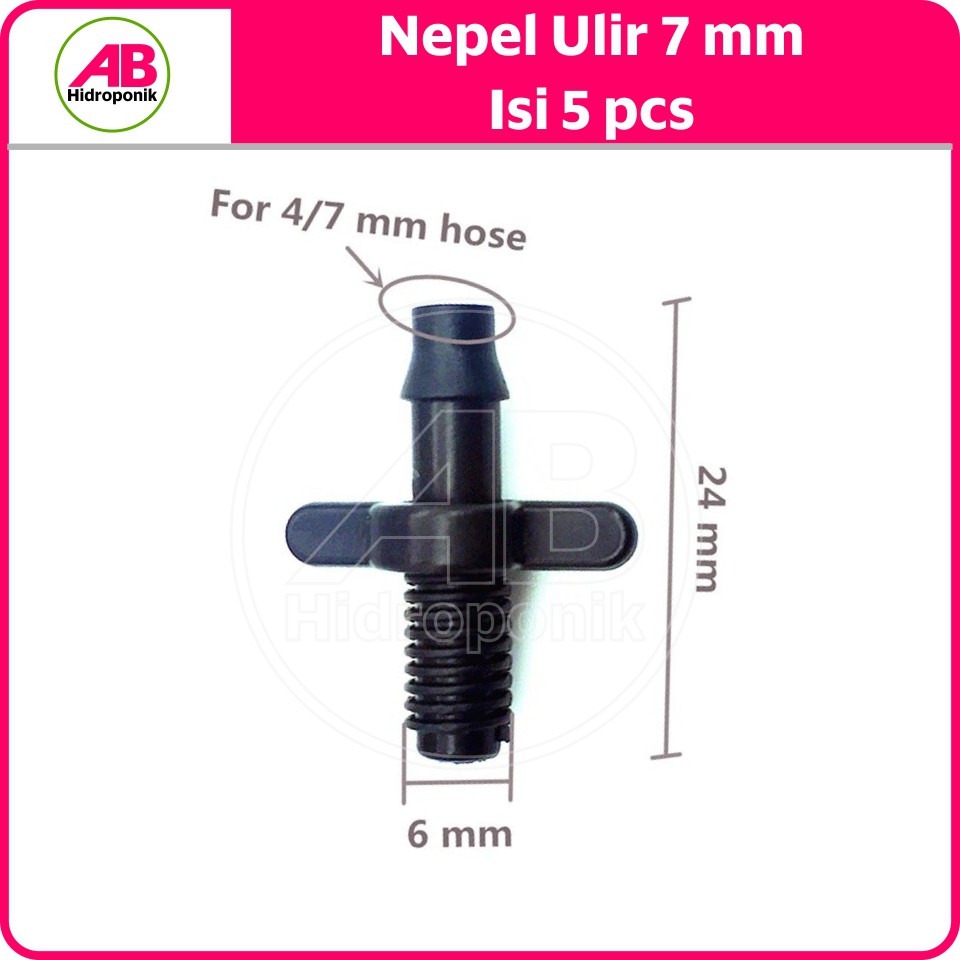 Jual Nepel Ulir 7 mm / Nepel Hidroponik | Shopee Indonesia