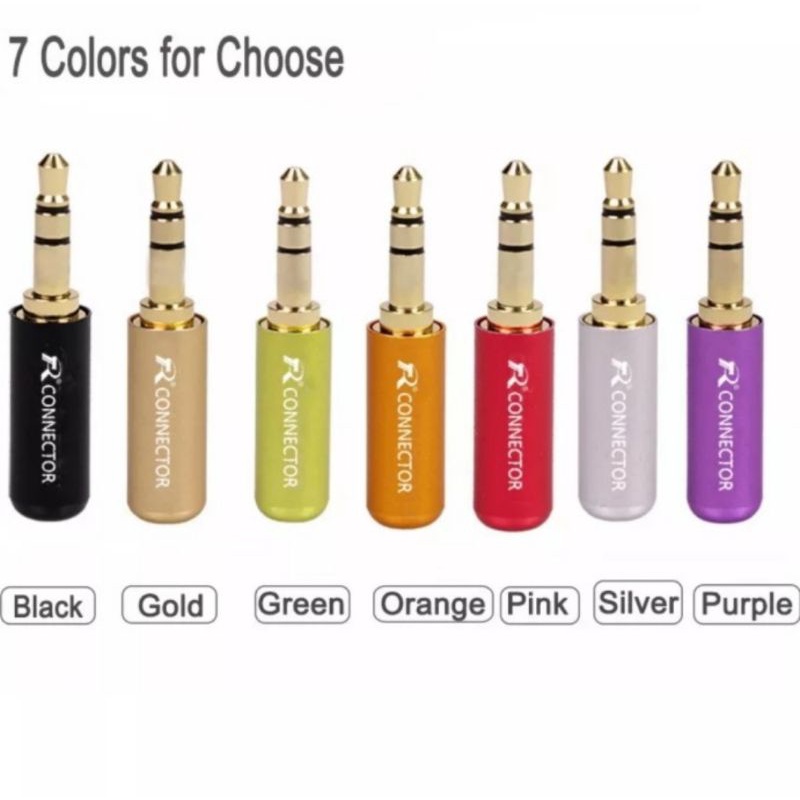 Jual JACK MINI STEREO 3.5mm RICH TECH - jack headset 3.5mm gold plate ...