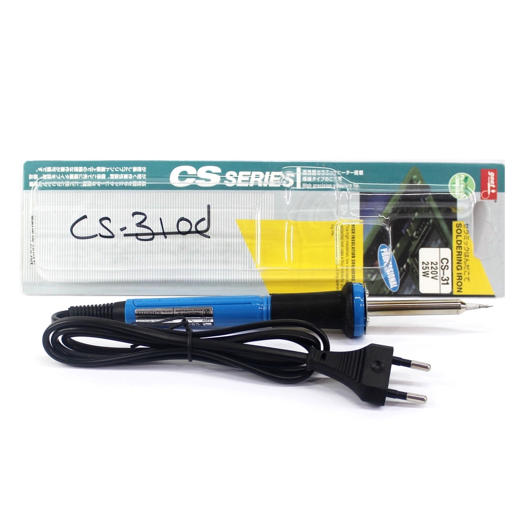 Jual SOLDER GOOT CS31 SUNSHINE 220V - 25W | Shopee Indonesia