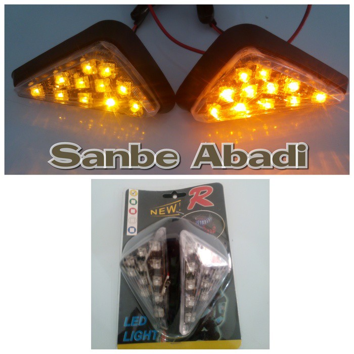 Jual lampu sein tempel segitiga | Shopee Indonesia