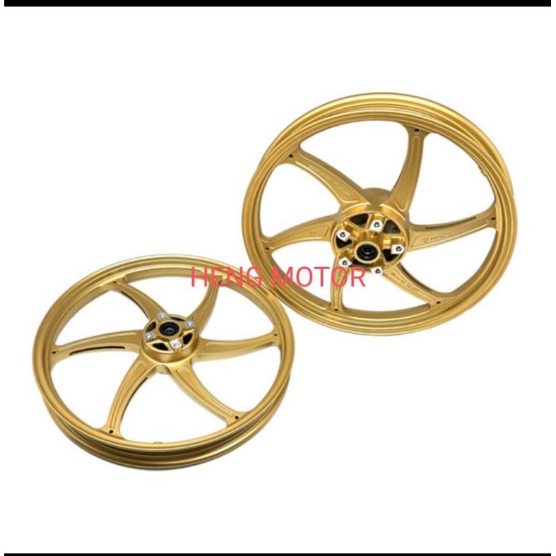 Jual VELG RACING VND SIX STAR 160/185-17 YAMAHA MX KING - GOLDMATTE ...