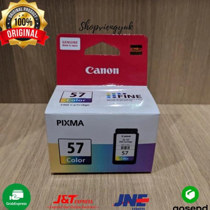 Jual CANON Catridge PG 47 Black Hitam CL 57 Colour Warna Original Tinta ...