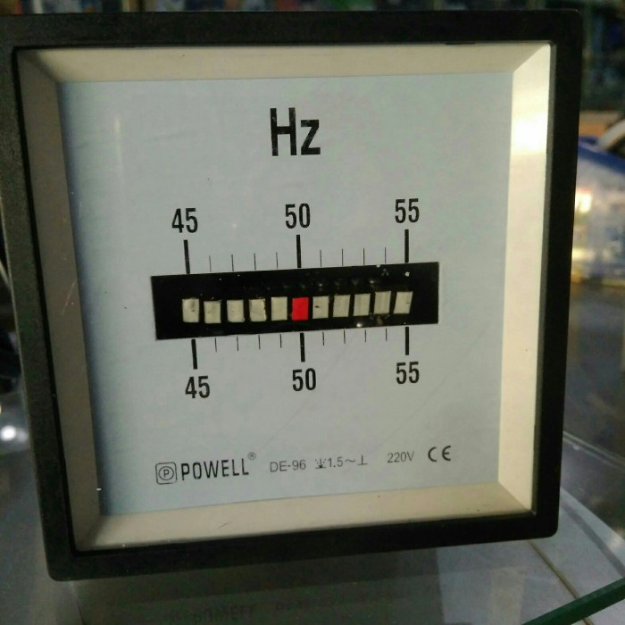 Jual Hz Frekuensi Frequency Meter Powell Getar DE-96 | Shopee Indonesia