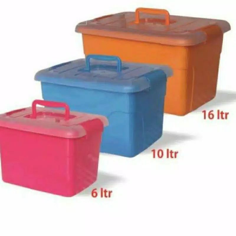 Jual Keranjang parcel lebaran Box Container Favourite Plastik Kotak ...