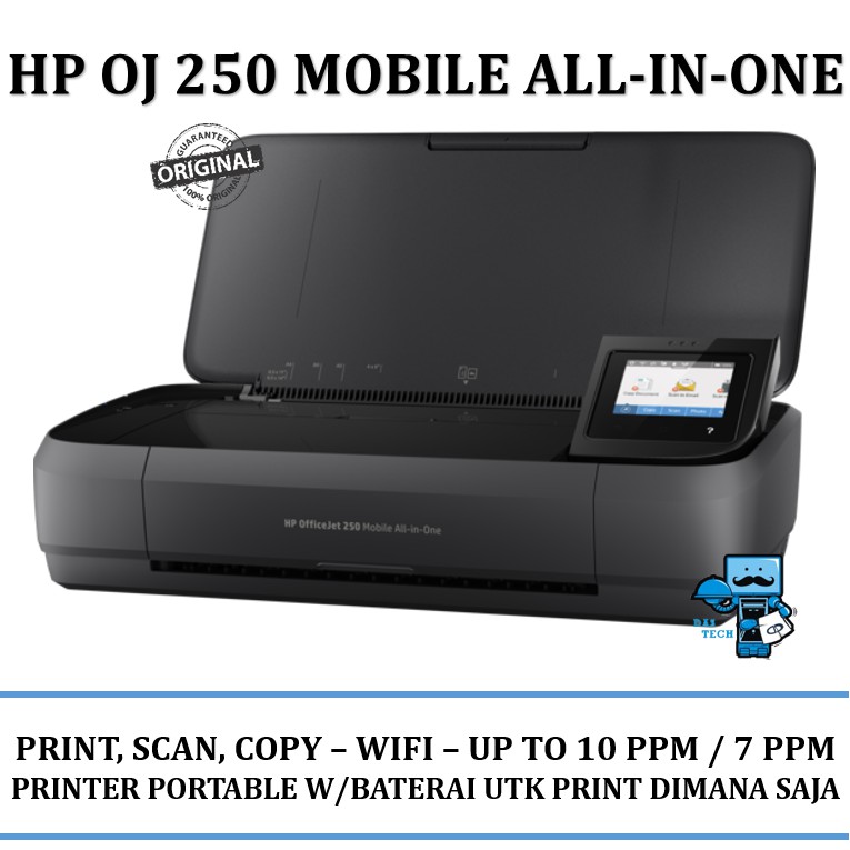 Jual Printer HP OJ250 All in One OfficeJet Portable Mobile Printer ...