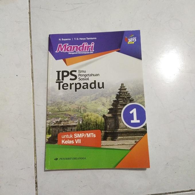 Jual BUKU IPS KELAS 7 SMP 1 PENERBIT ERLANGGA bryan-sh00 Kualitas Baik ...