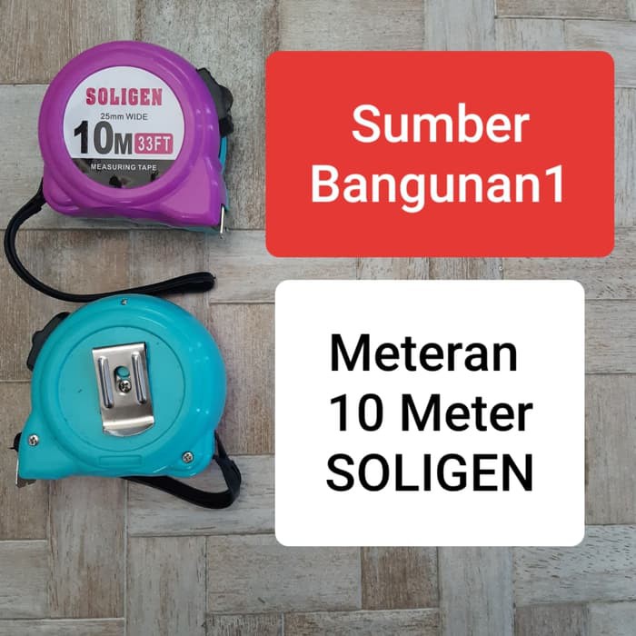 Jual Meteran 10M Meter soligen | Shopee Indonesia
