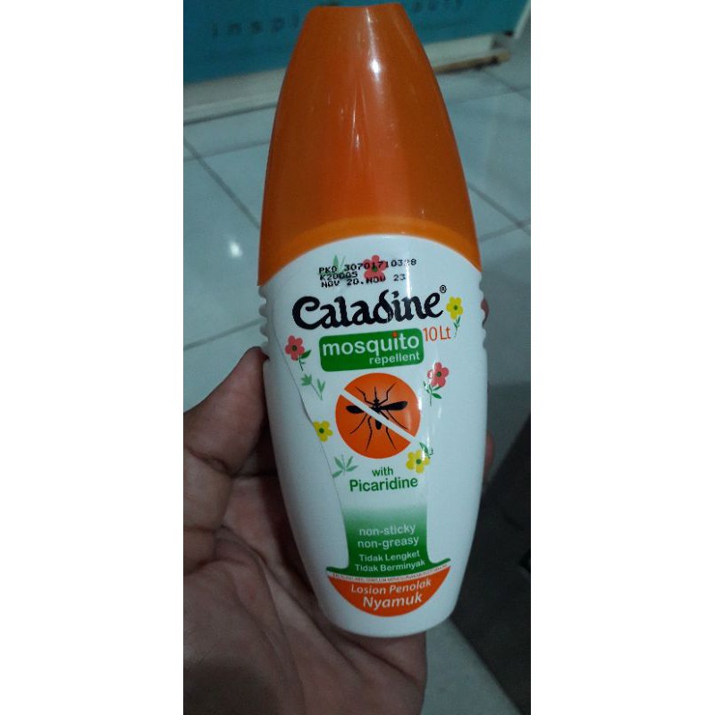 Jual CALADINE MOSQUITO REPELLENT WITH PICARIDINE 100ML | Shopee Indonesia