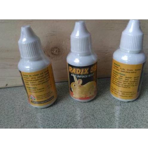 Jual Radix 55 - Obat Infeksi Kulit Scabies Eksim Kudis Kelinci | Shopee ...