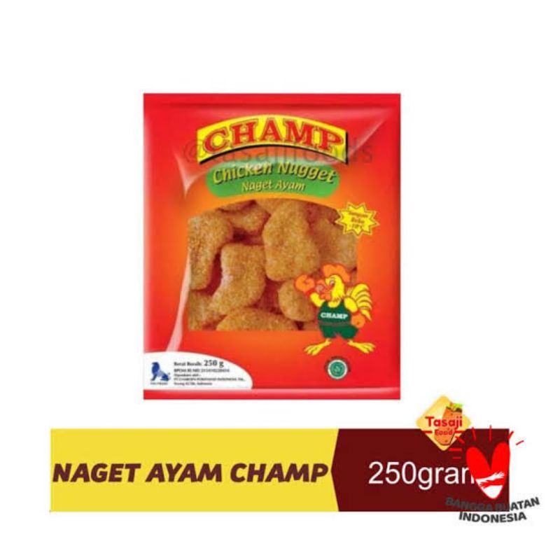 Jual nugget champ 250gr rasa ayam | Shopee Indonesia
