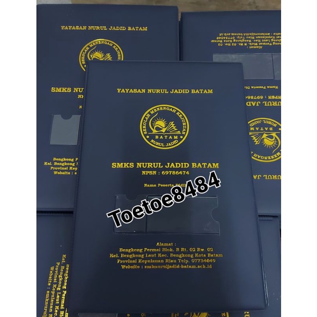 Jual Map Raport/Ijazah isi10 lembar atau 5 pasang mika doff | Shopee ...