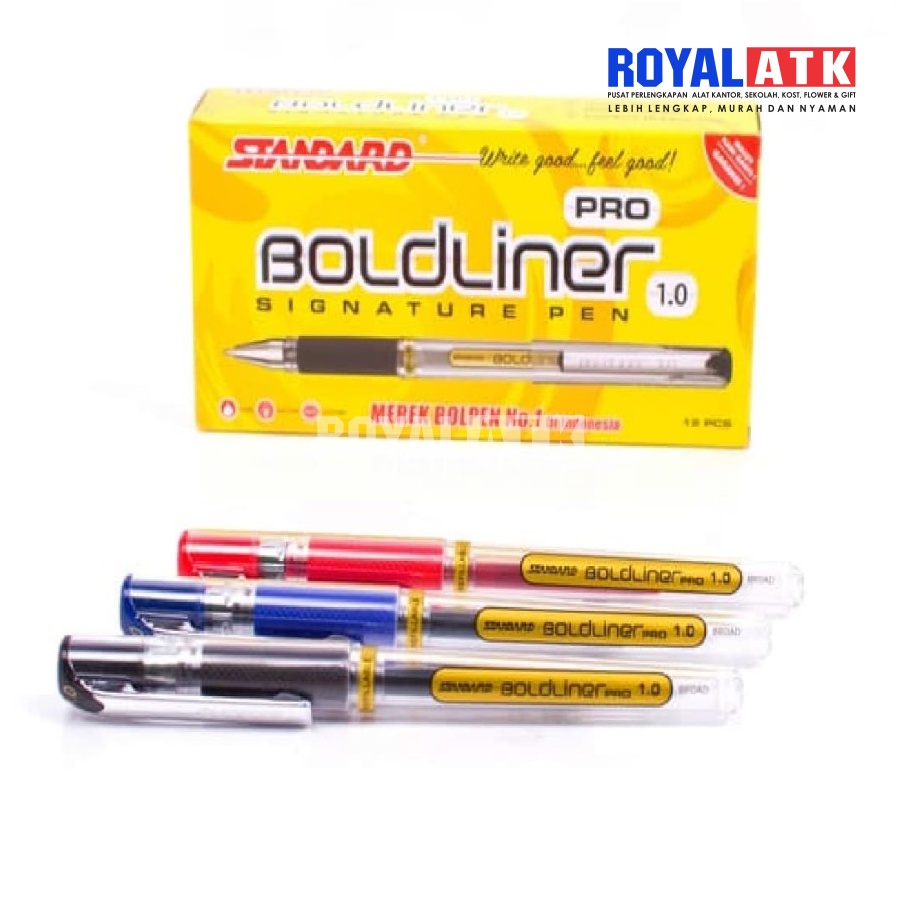 Jual Bolpen / Pena / Pulpen Boldliner PRO 1.0 Standard / Sign Pen ...