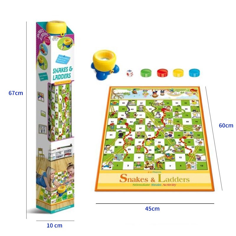 Jual Board game Snake and ladder Karpet besar ular tangga matras ukuran ...