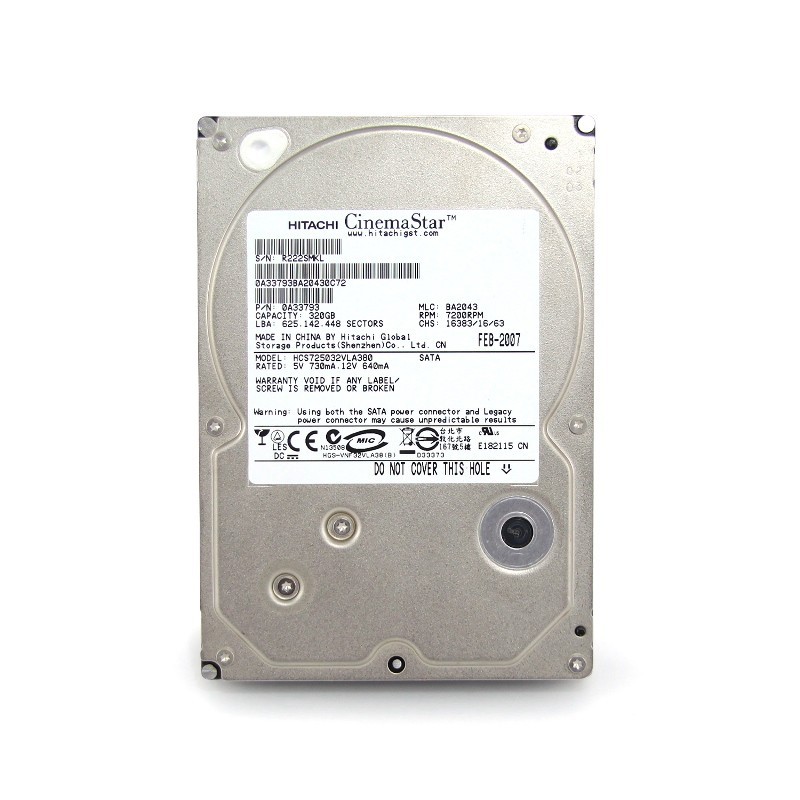 Jual Hardisk Internal 320GB Sata 3'5 Inch - Hard Disk Internal 320 GB ...