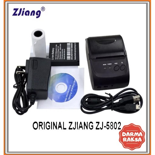 Jual Zjiang - ZJ 5802 - Printer Thermal Bluetooth - 58 mm (Original ... Jual Zjiang - ZJ 5802 - Printer Thermal Bluetooth - 58 mm (Original ...