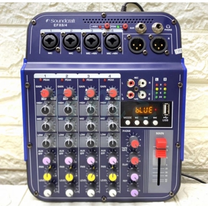 Jual MIXER AUDIO SOUNDCRAFT EFX6/4 EFX 6/4 USB BLUETOOTH | Shopee Indonesia