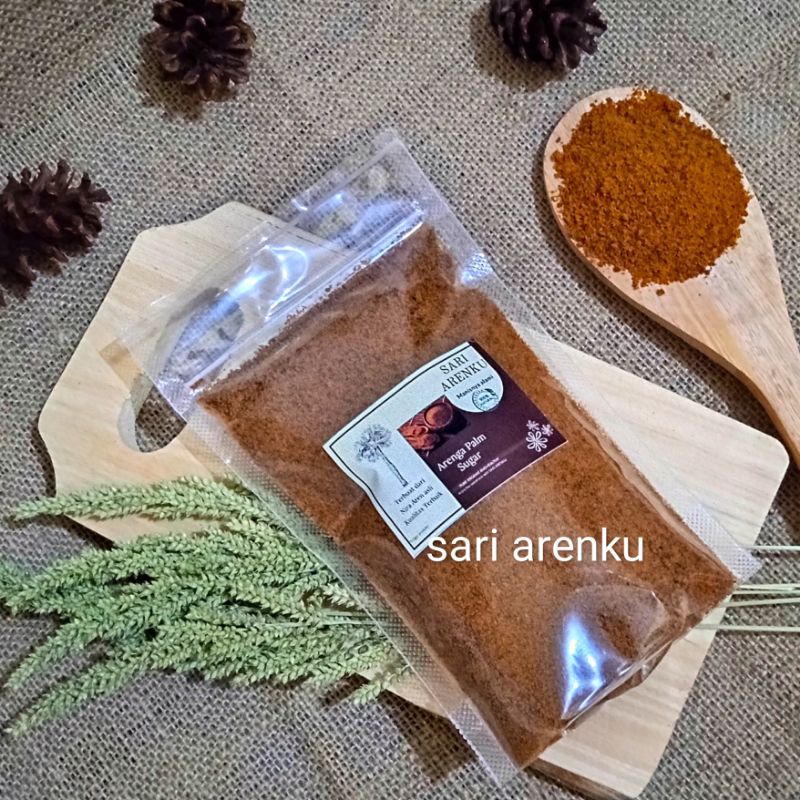 Jual GULA SEMUT AREN 250G organic tanpa campuran | Shopee Indonesia