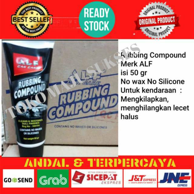Jual COMPOUND ALF RUBBING COMPOUND KOMPON COMPON ALF CAR CARE POLES ...