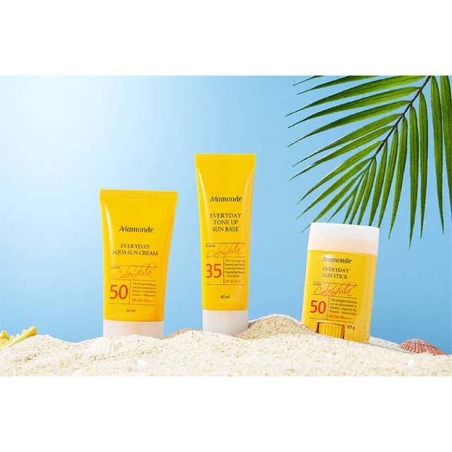 Jual Mamonde Everyday Sun Stick & Everyday Aqua Sun Cream SPF 50+ PA ...