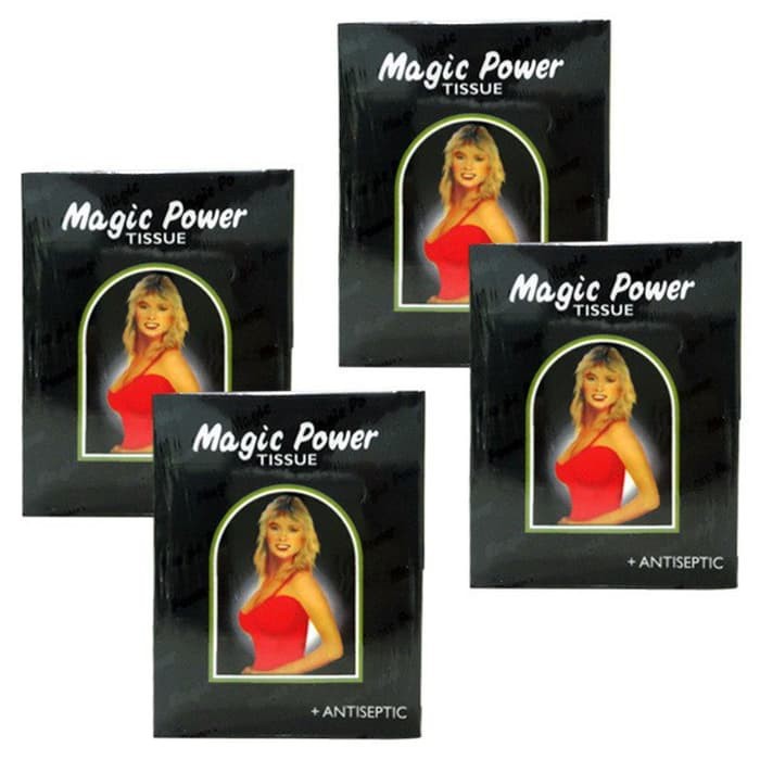 Jual MAGIC POWER TISSUE / TISU MAGIC POWER HITAM 6 LEMBAR | Shopee ...