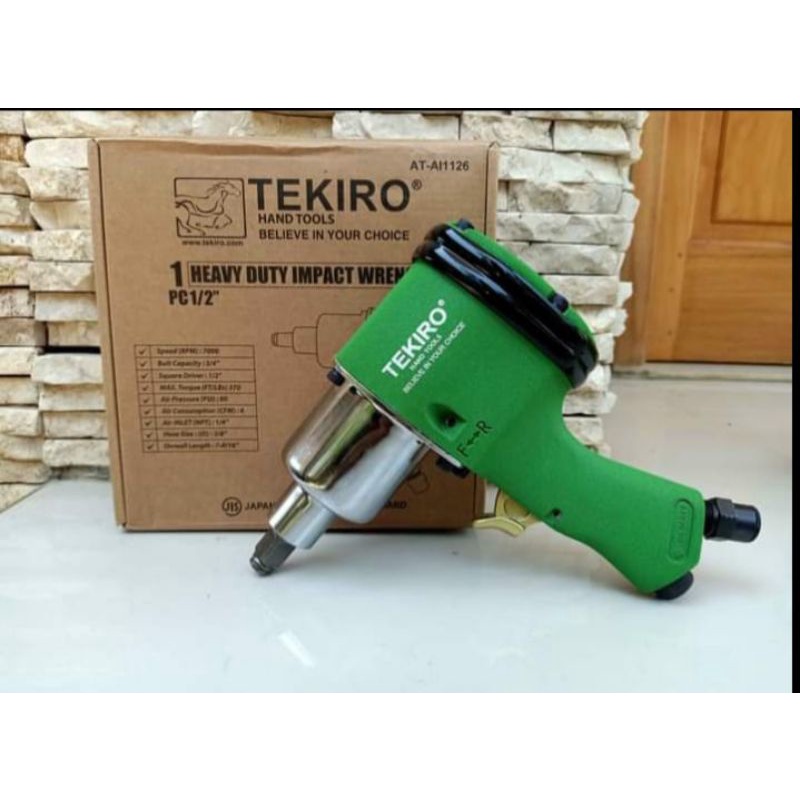 Jual Gosend Air impact wrench 1/2" Tekiro Mesin Pembuka Baut TEKIRO Air ...