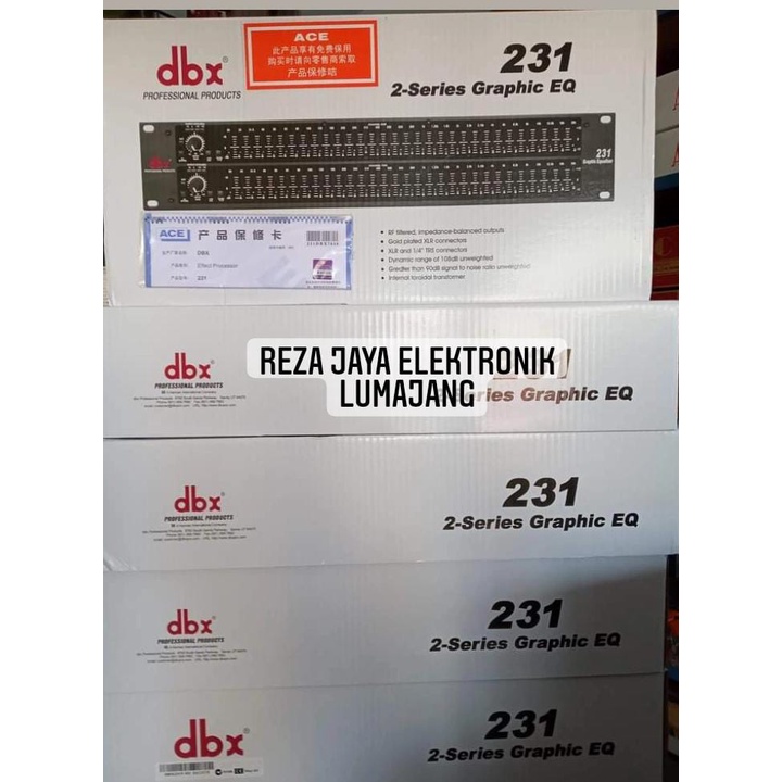 Jual Equalizer DBX 231 (31 Channel) | Shopee Indonesia