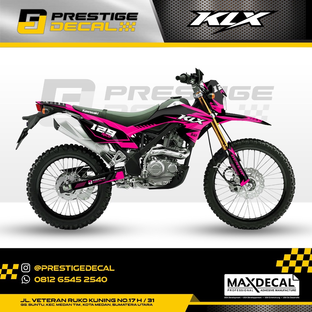 Jual STIKER DECAL KLX | FREE CUSTOM DESAIN | Shopee Indonesia