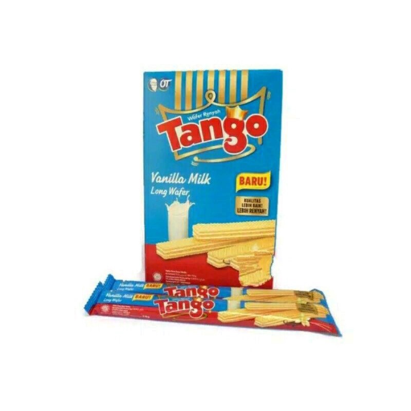 Jual Tango 7gr ecer 500 1 box isi 20 / Tango coklat vanilla 1 pak isi ...