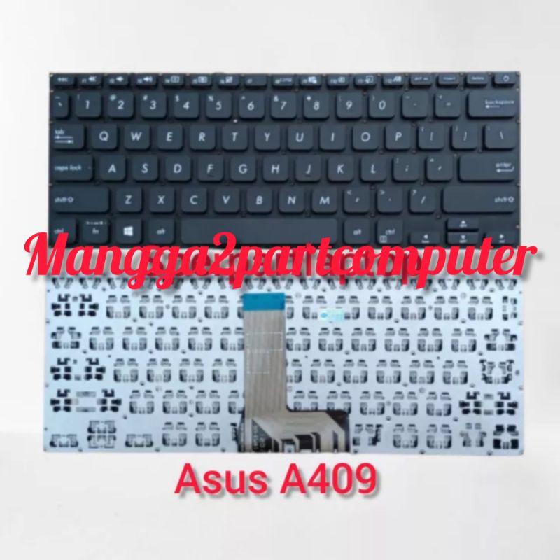 Jual KEYBOARD LAPTOP ASUS A409 X409 A409F A409U A409M A409FA | Shopee ...
