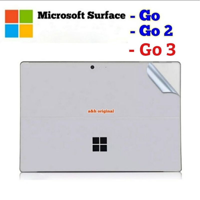 Jual Premium Skin Protector - Microsoft Surface Go | Go 2 | Go 3 Silver ...