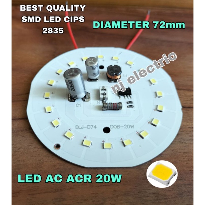 Jual PCB led ac 20w acr | Shopee Indonesia