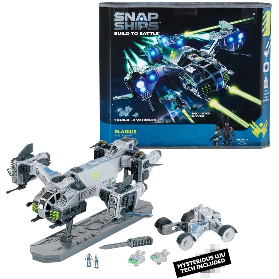 Jual Snap Ships Gladius Construction Toy Custom Building and Battle ...