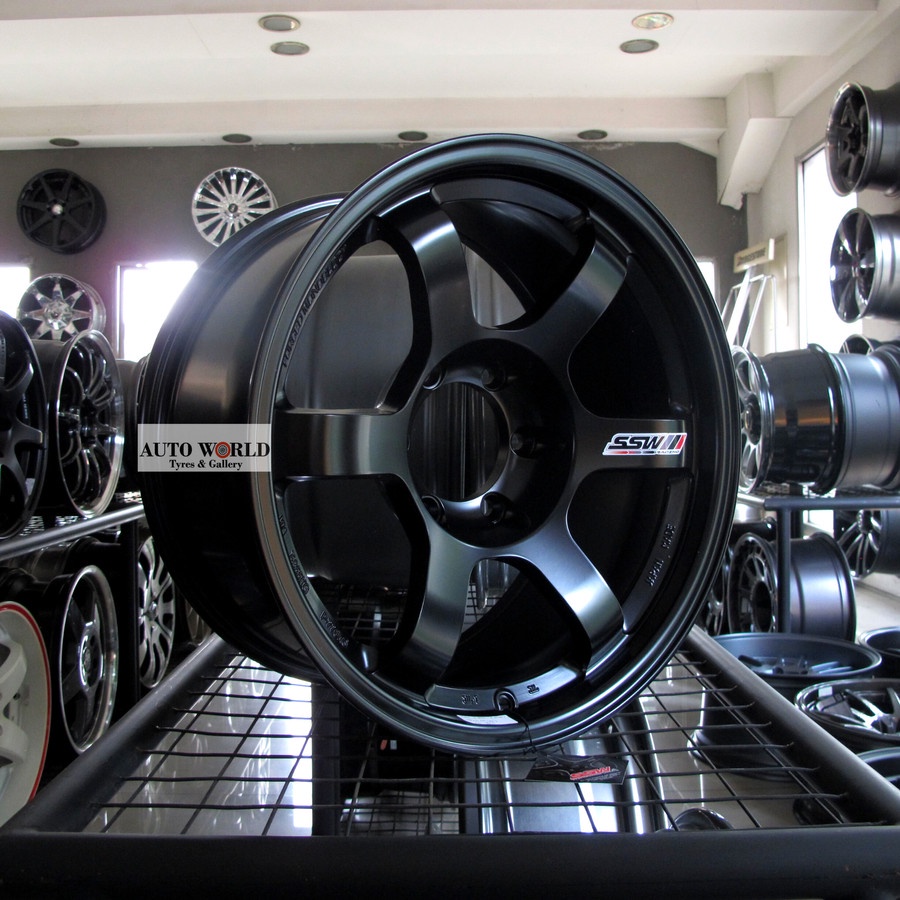 Jual Velg Original SSW S202 TE37 Ring 18 PCD 6x139.7 - Fortuner, Pajero, Hilux Double Cabin ...