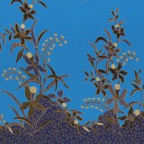 Jual Kain Batik Motif Bunga (Biru Soft) | Shopee Indonesia