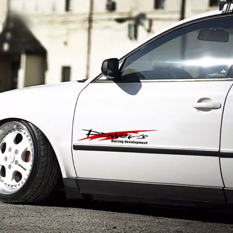 Jual stiker power racing development stiker body mobil | Shopee Indonesia