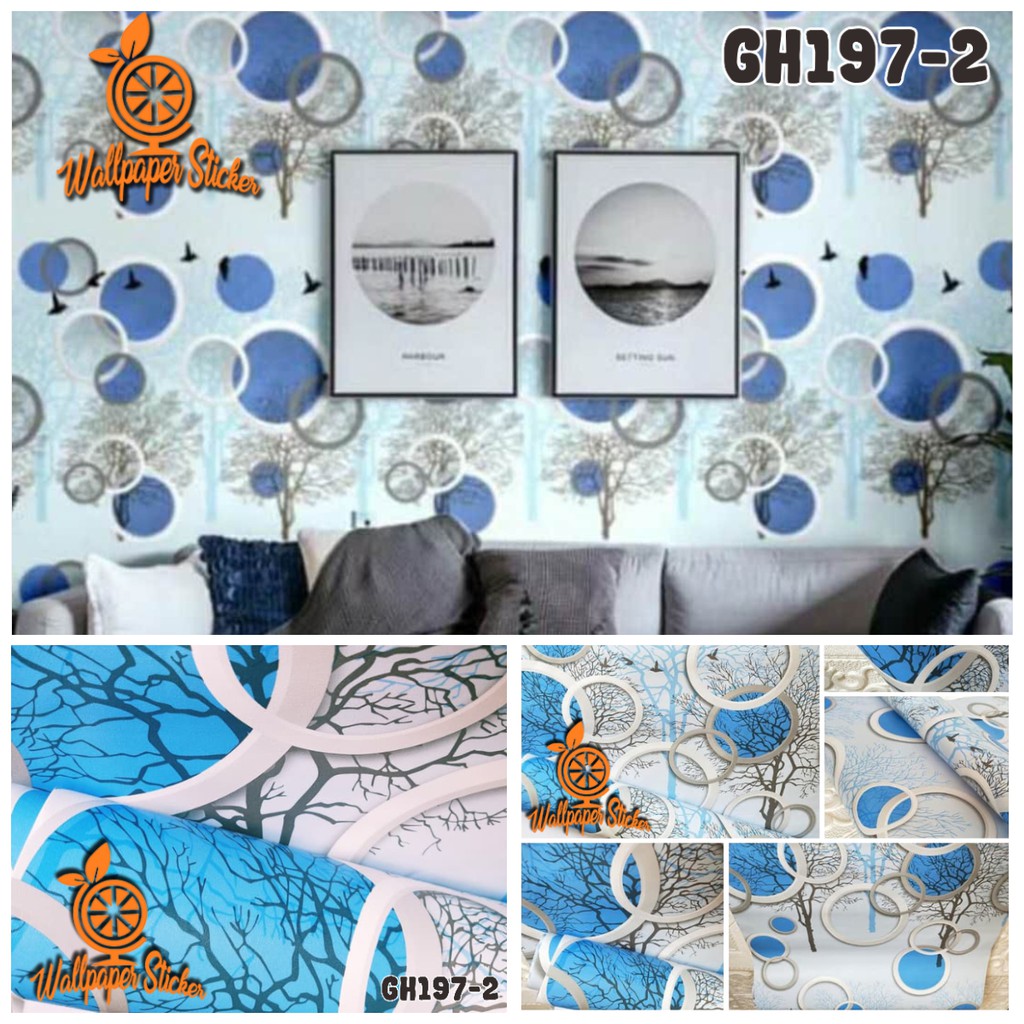 Jual Wallpaper Dinding Premium Quality Wallstiker 45cm x 8 metertr ...