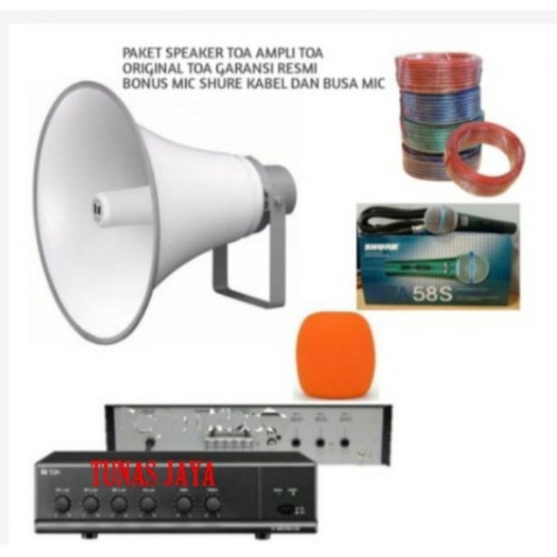 Jual paket sound TOA masjid dan musholla | Shopee Indonesia