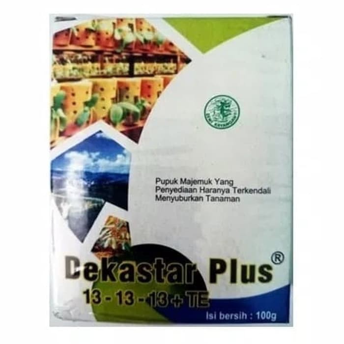 Jual Pupuk Dekastar Seimbang 13-13-13 +TE 100 gram | Shopee Indonesia