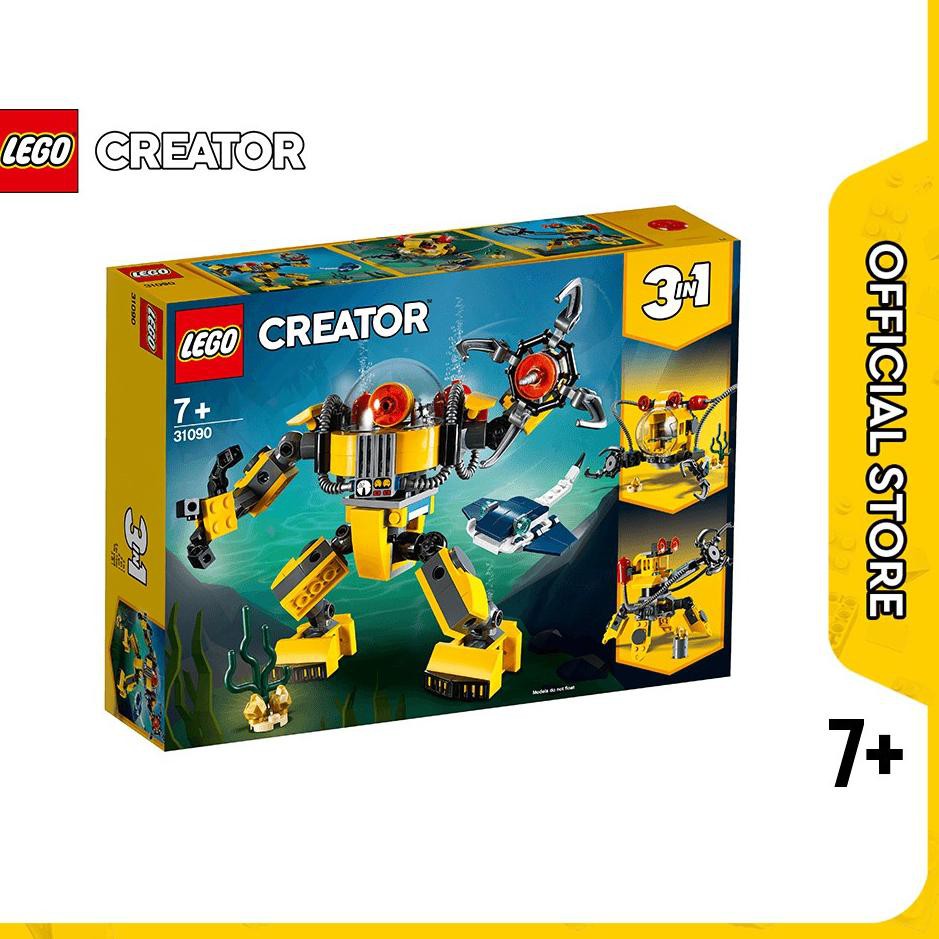 Jual LEGO Creator Underwater Robot (207 Buah) Mainan Anak Balok Susun ...