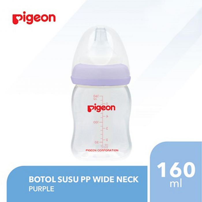 Jual [ BOX WIDENECK] Pigeon Botol Susu Wide Neck Peristaltik Plus 160 / 240 ml - Milk Bottle ...