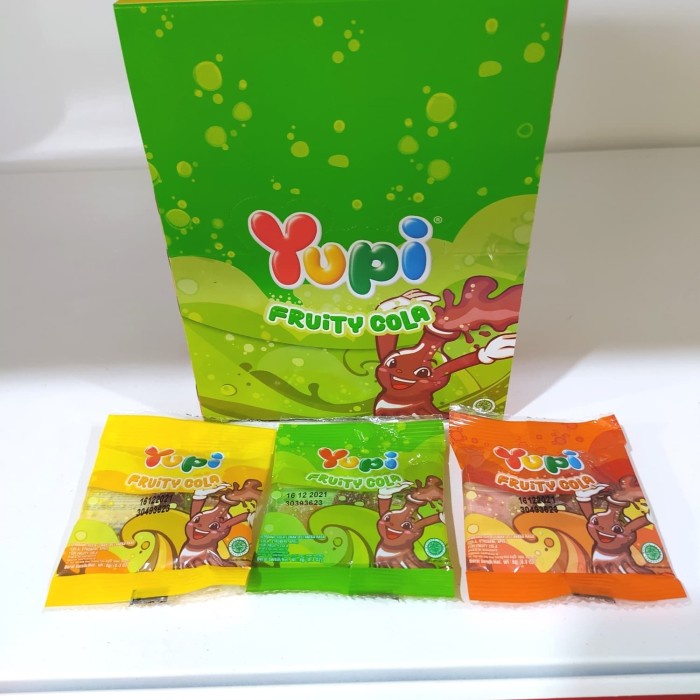 Jual (JURAGAN) Permen YUPI All Varian Rasa Isi 24 Pcs Per Box Baby Bear ...