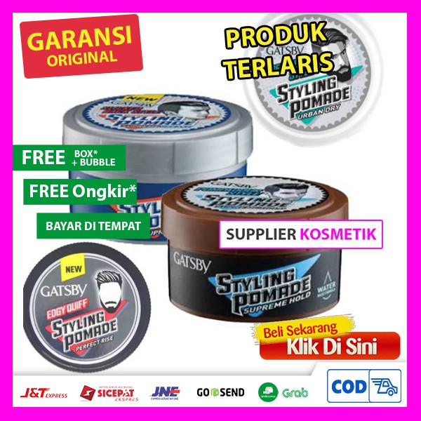 Jual Styling Pomade Gatsby 30gr Pomade Minyak Rambut Pria Supreme ...