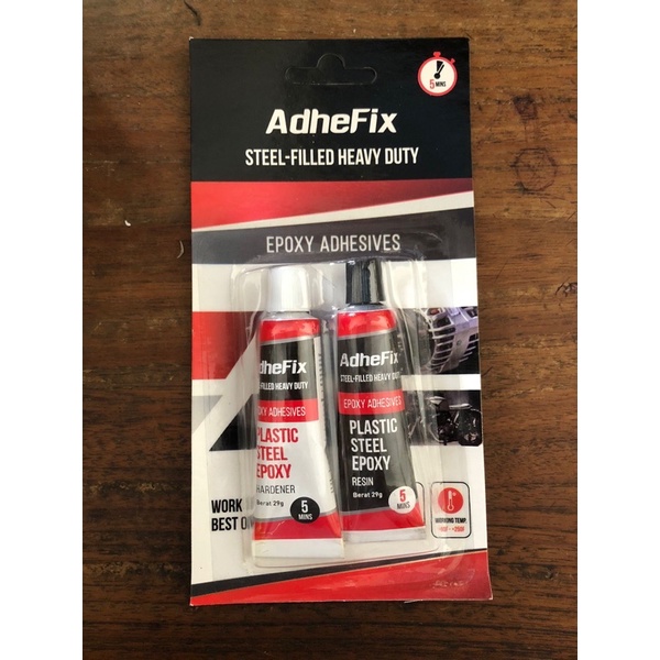Jual lem besi plastik steel epoxy adhesive handsome | Shopee Indonesia